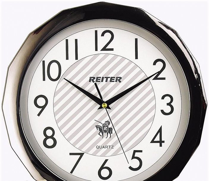 Часы Reiter 45T многогранник, циферблат-бел, оправ-коричн хром, 28 ...
